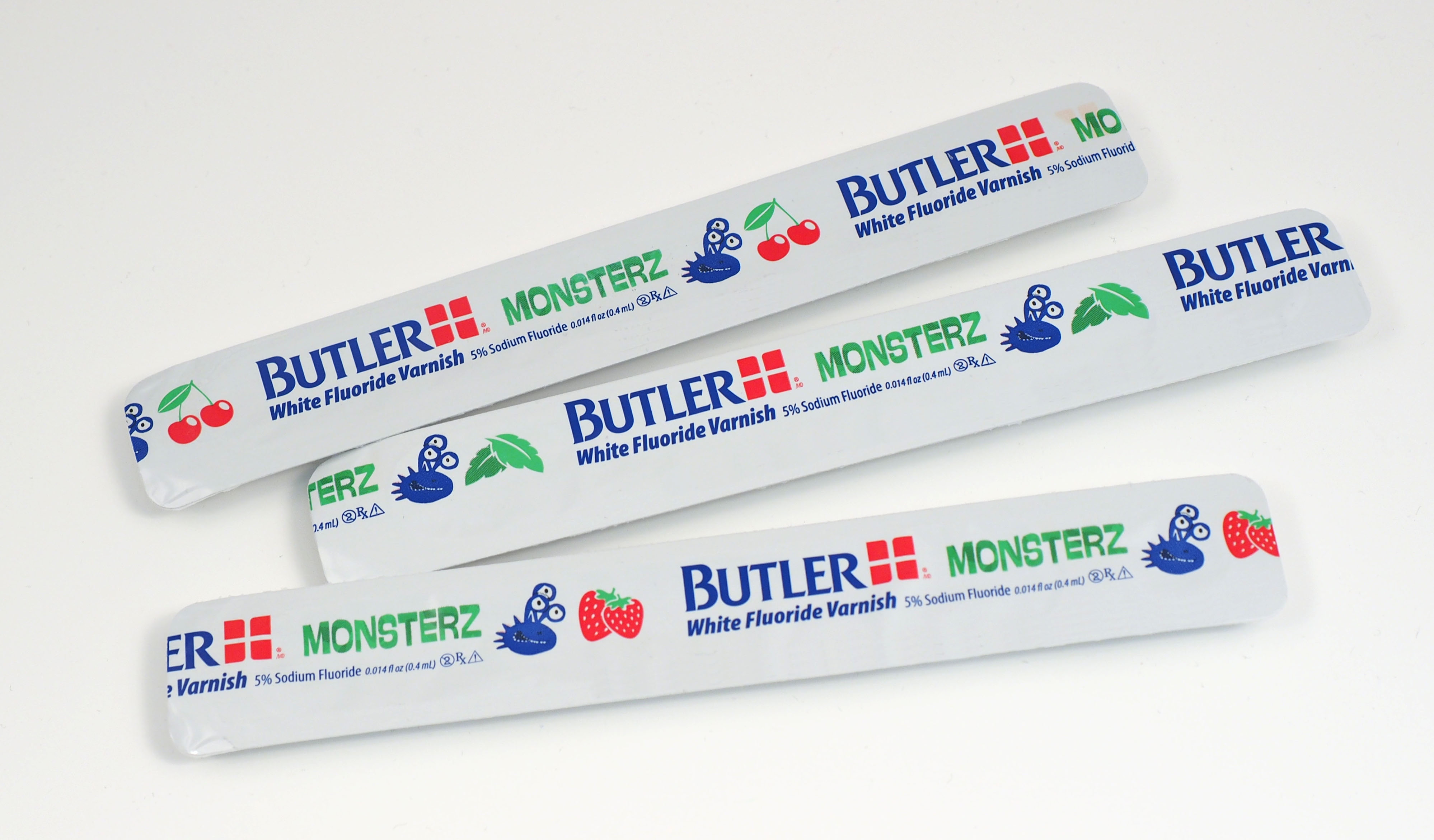 Butler® Monsterz Fluoride Varnish Box of 45 | Benco Dental
