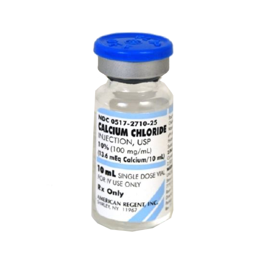 Calcium Chloride 10% Single Dose Vial 10ml Box of 25 | Benco Dental