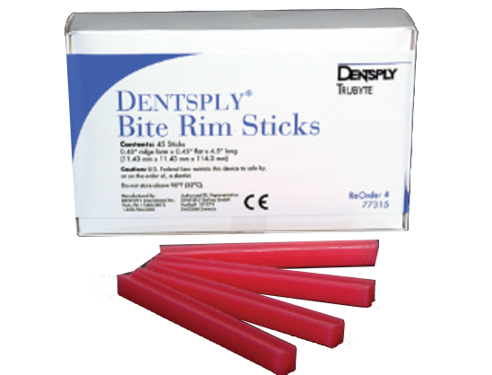 Pink Bite Rim Sticks Pack of 45 | Benco Dental