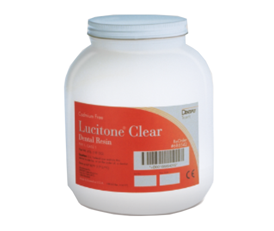 Lucitone® Clear Resin Powder 4lb | Benco Dental