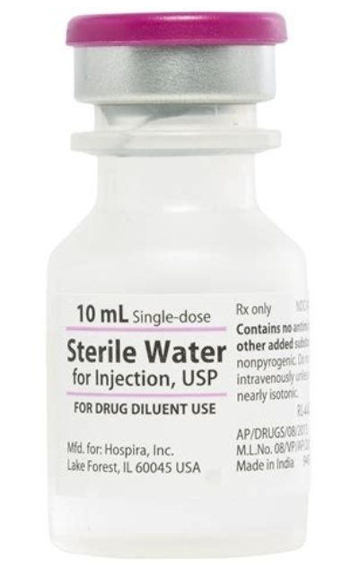 Sterile Water for Injection 10ml | Benco Dental