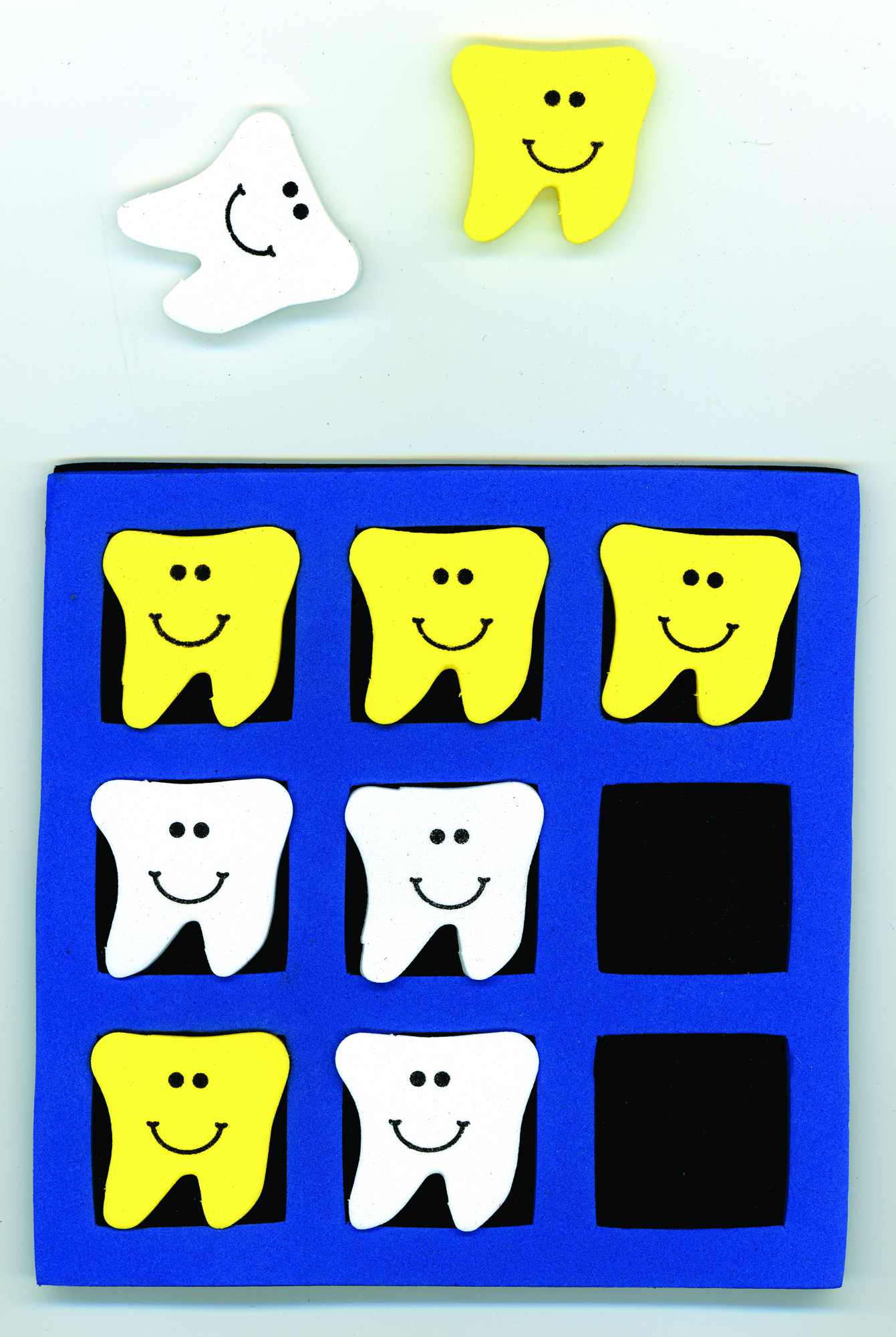 Foam Tooth Tic Tac Toe Pack of 36 | Benco Dental