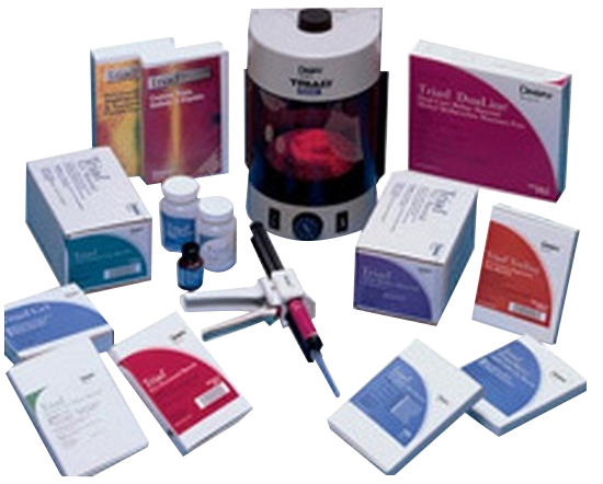 Triad® Light Pink Fibered Reline Material Sheets Pack of 6 | Benco Dental