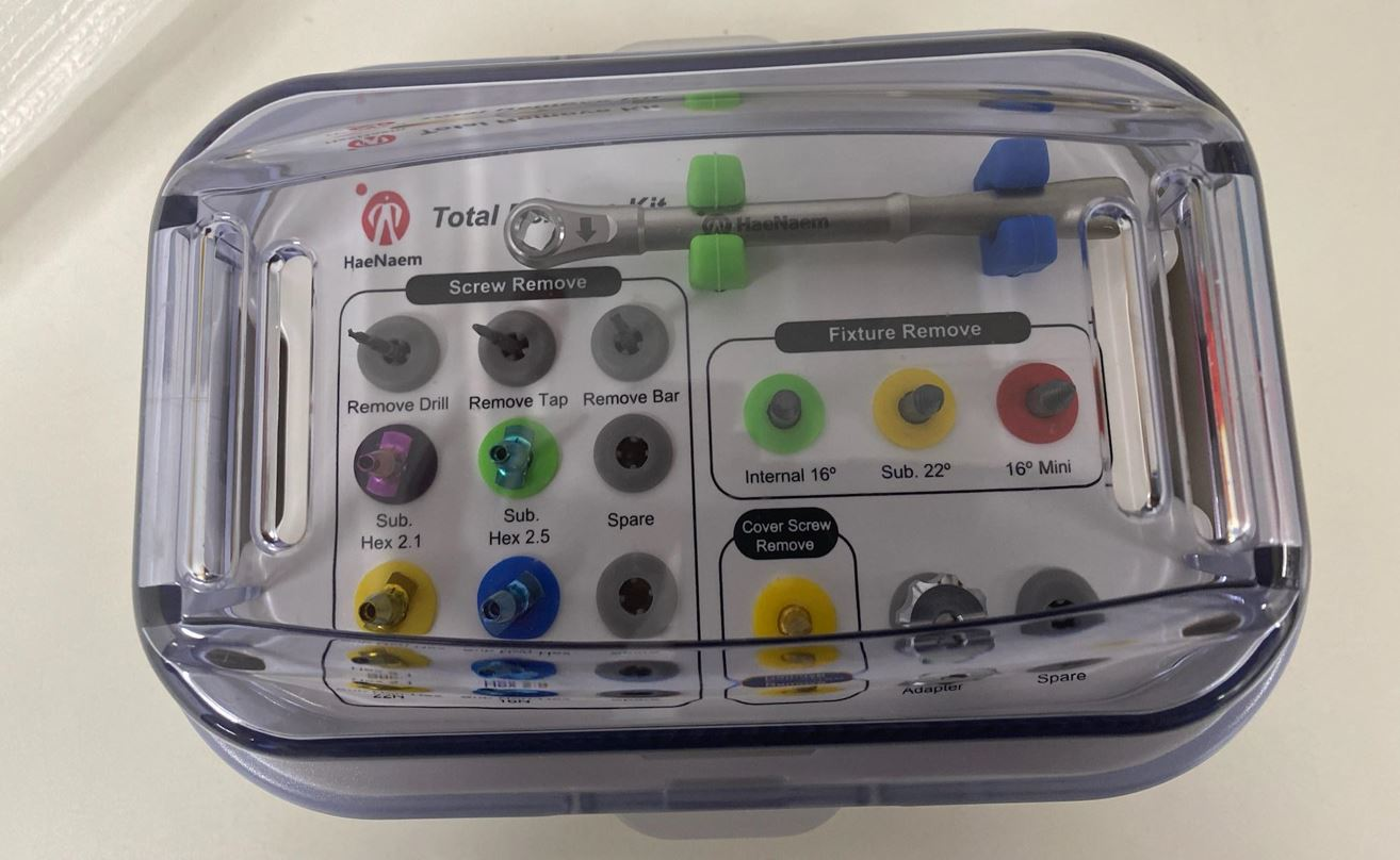 Instrument Kit for Removal of Dental Implants/Abutments/Screws | Benco ...