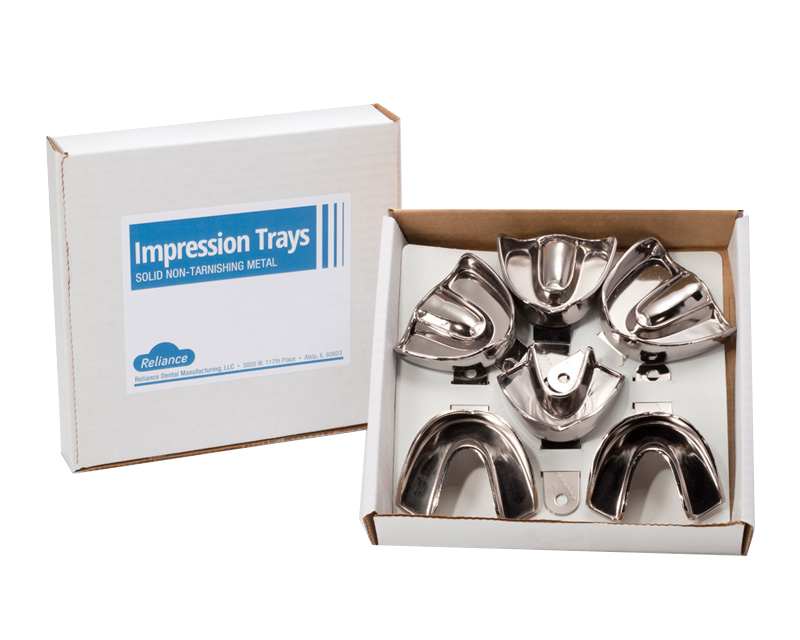 Solid Impression Tray Set Edentulous Set of 6 | Benco Dental