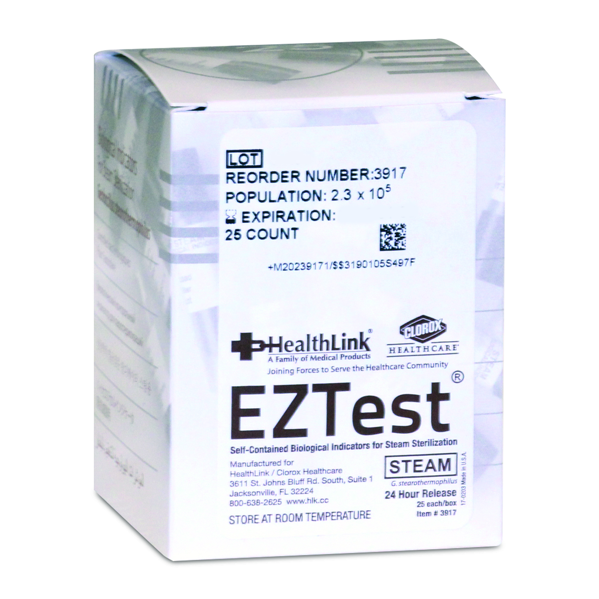 EZTest Steam Biological Indicator Pack of 25 | shop.benco.com