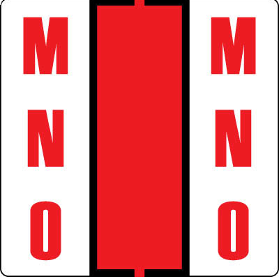 Letter MNO Label POS System 3700/3800 Series Match Pack of 100 | Benco ...
